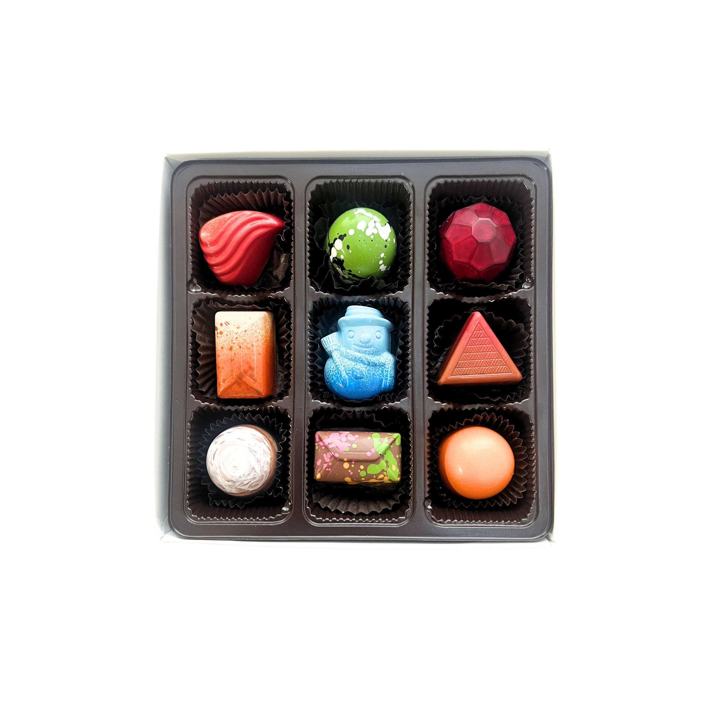 Build Your Own 9 piece Bonbon Gift Box – JoMart Chocolates