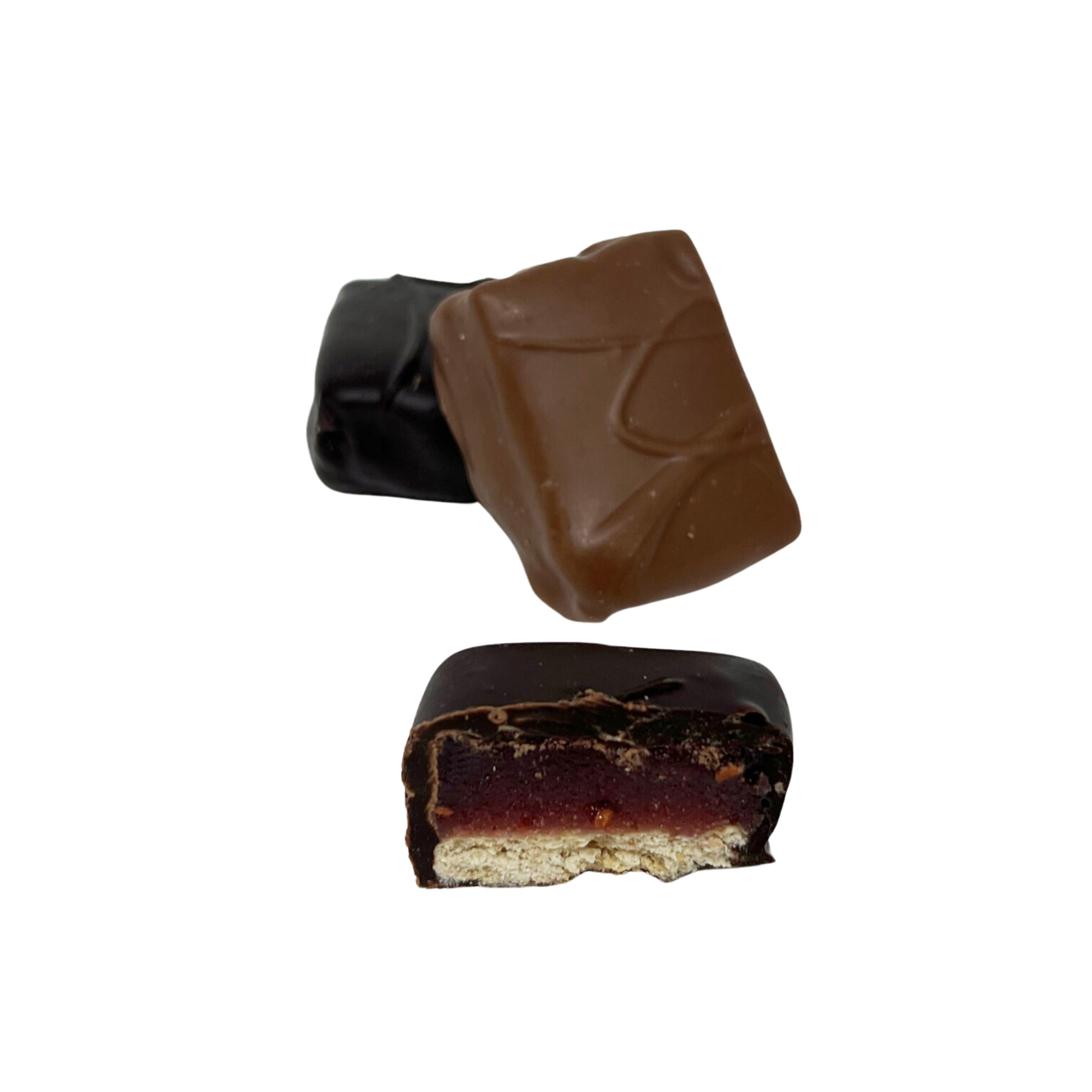 Raspberry Jelly Grahams – JoMart Chocolates