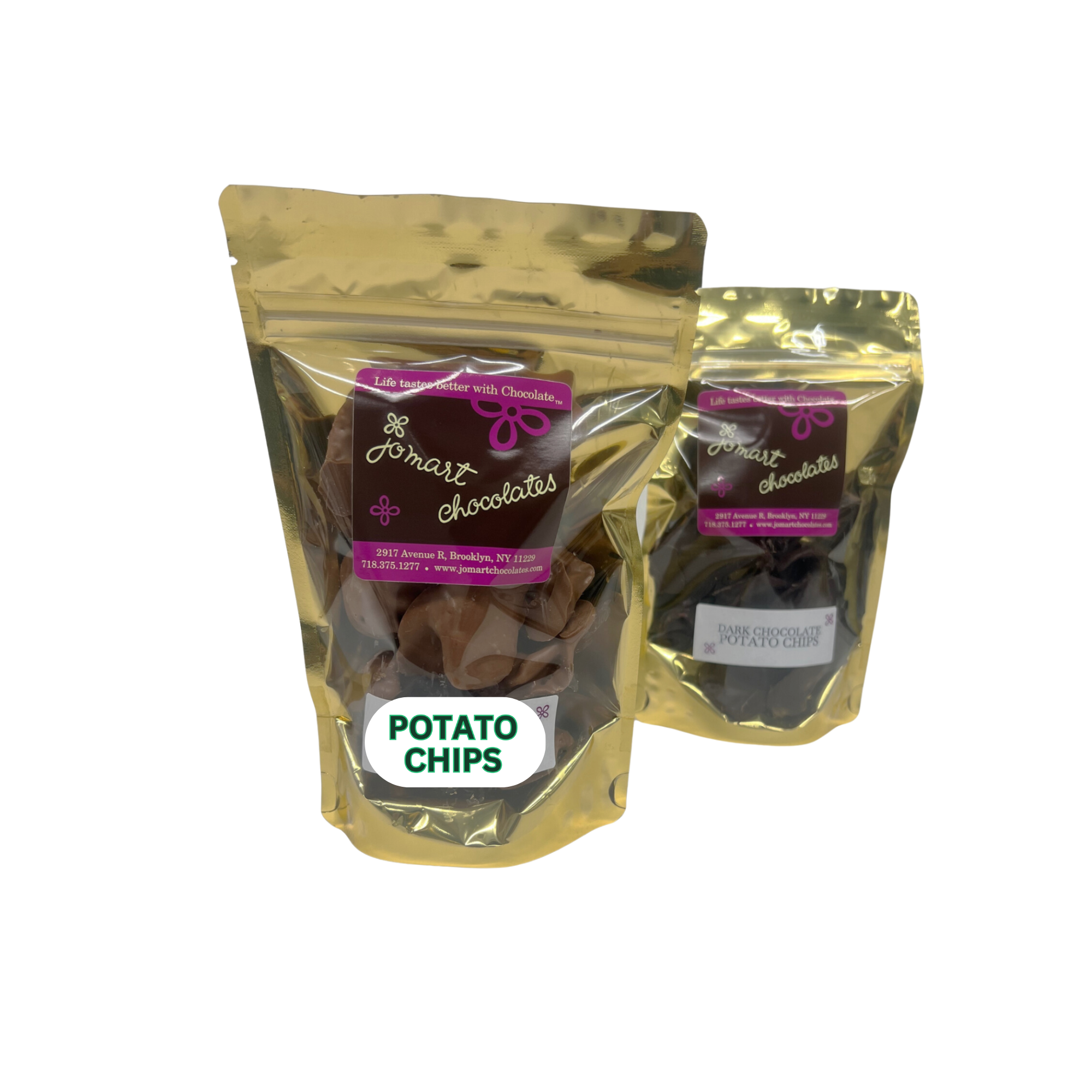 Potato Chip Pouches – JoMart Chocolates